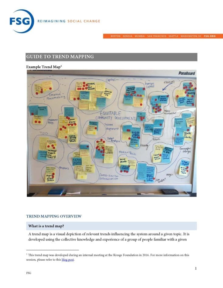 Guide to Trend Mapping - FSG