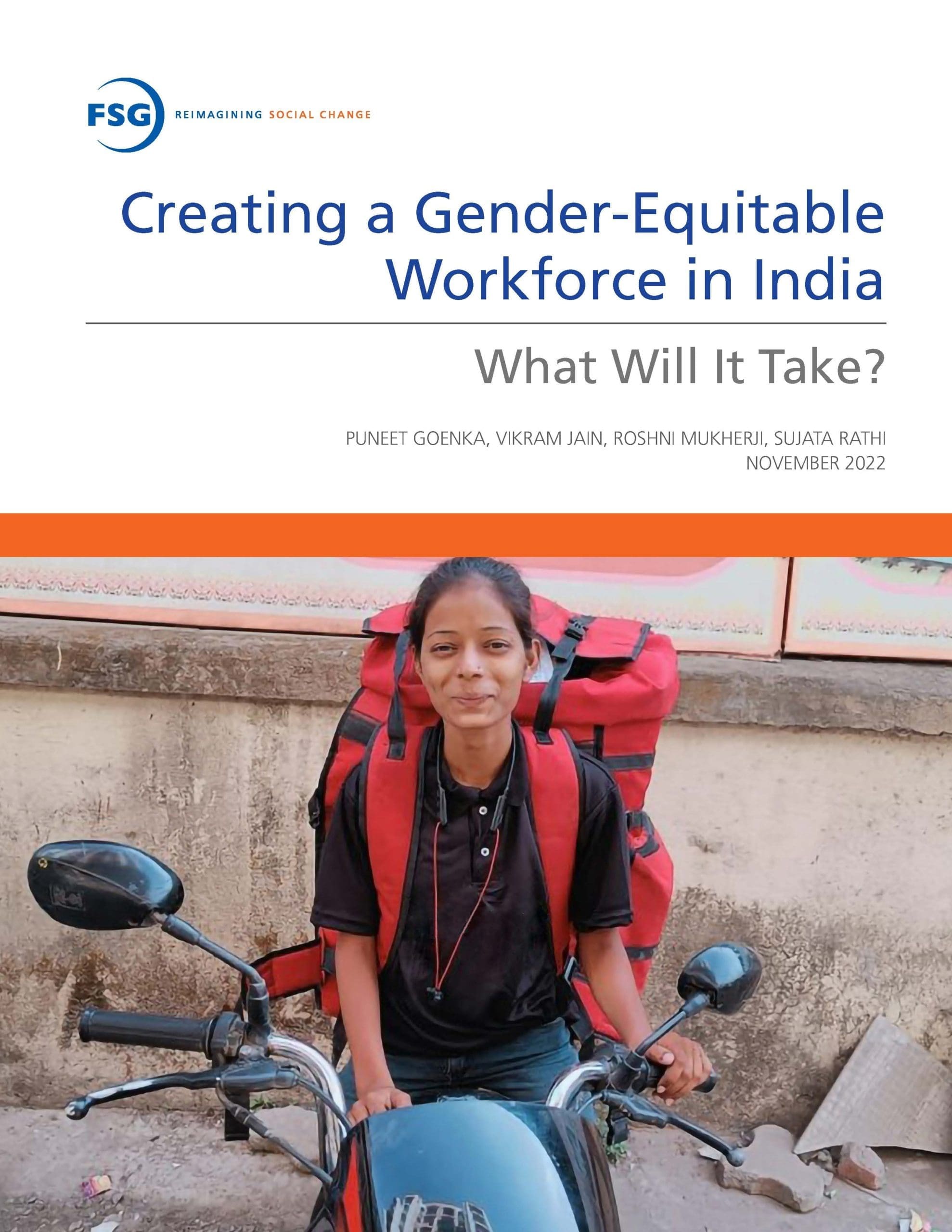 Creating a Gender-Equitable Workforce in India - FSG